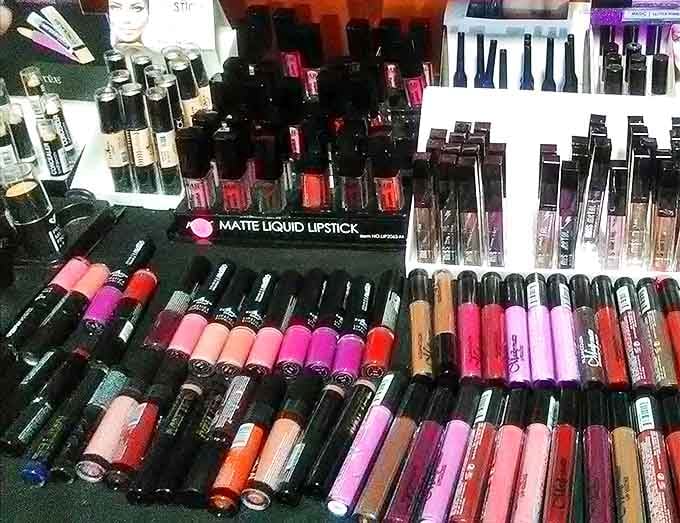 Cosmetic treasures arranged with surprising precision – proof that beauty bargains don't require department store lighting or pushy salespeople.