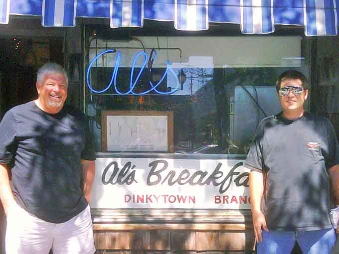 The staff works with practiced efficiency in a space where every inch counts&mdash;like watching a culinary submarine crew in action.