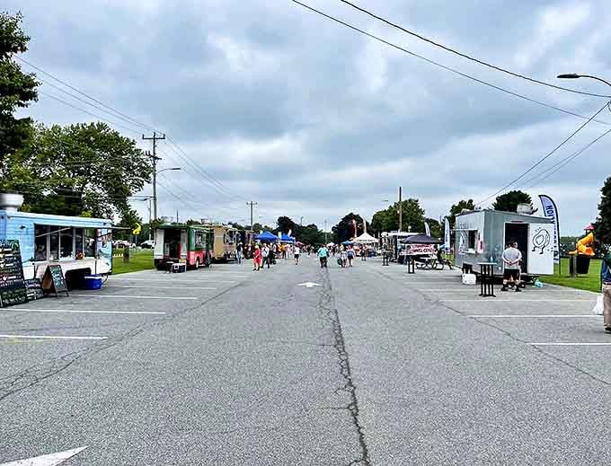 Food truck festivals bring culinary diversity to small-town Delaware &ndash; no passport required for this international food journey.