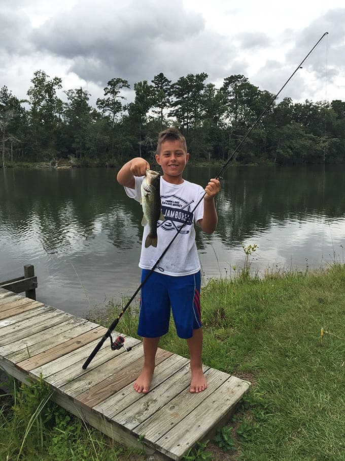 That smile says it all&mdash;catching your first bass at Pike County Lake creates fishing enthusiasts for life and stories that grow with each telling.