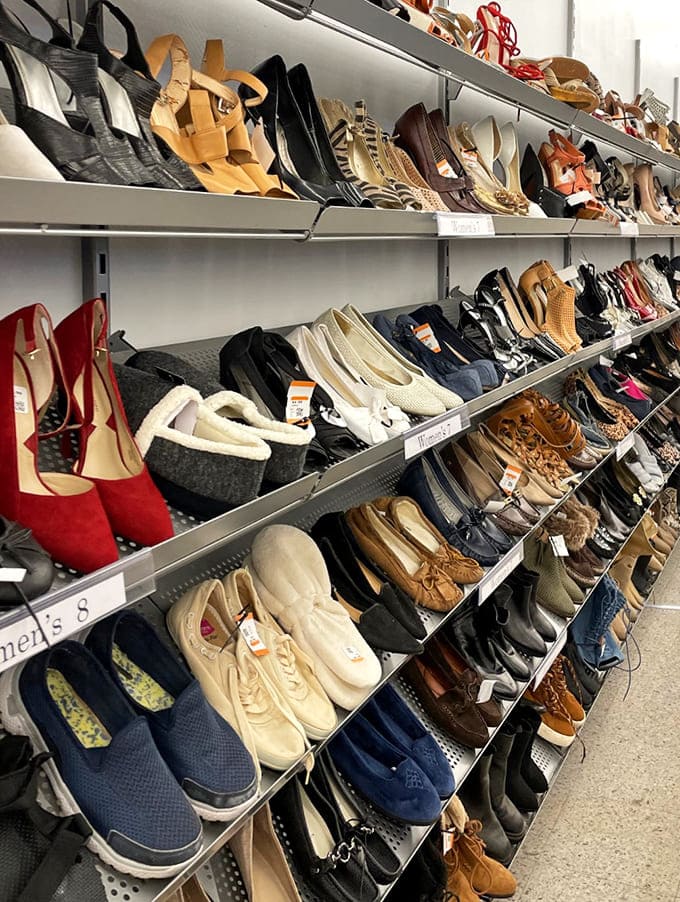 If Cinderella had shopped here, she wouldn't have needed that fairy godmother. These shoes tell stories of dances attended and roads less traveled.
