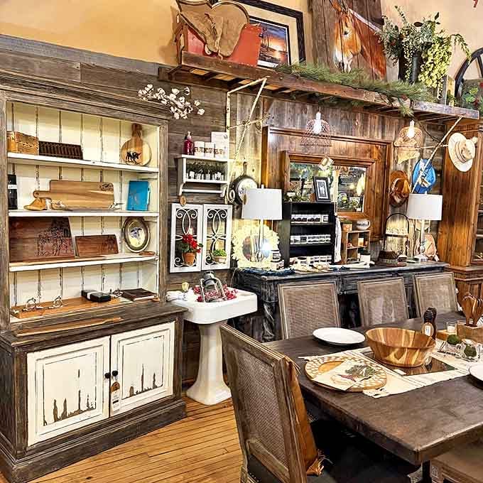 Kitchen essentials and vintage cookware that make you nostalgic for Sunday dinners at grandma's house, gravy stains included.