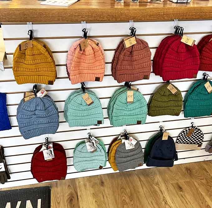 Beanie bonanza! These colorful knit hats stand ready to warm heads through Pennsylvania's notorious winters at prices that won't give you chills.