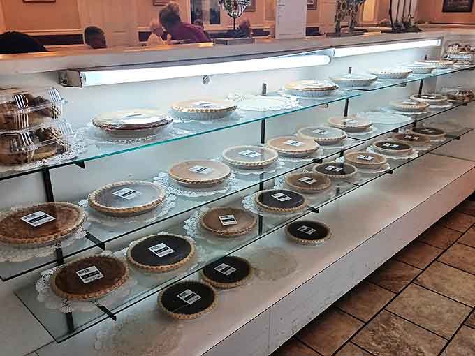 The pie display case &ndash; where life-altering decisions must be made and "I'll just have a small slice" becomes the lie we tell ourselves.