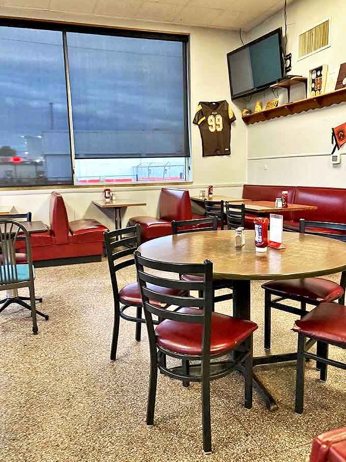 Red vinyl booths and terrazzo floors &ndash; the classic diner formula that's been comforting hungry souls since before Instagram food photos existed.