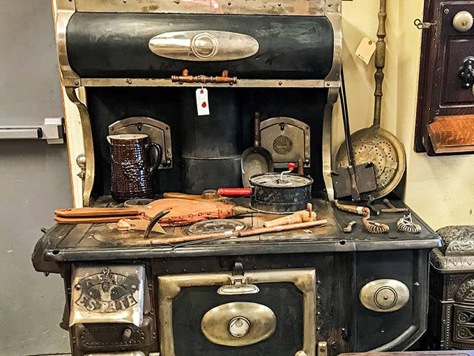 This isn't just a vintage stove&mdash;it's a culinary time machine that cooked meals for families when "fast food" meant whoever got to the table first.