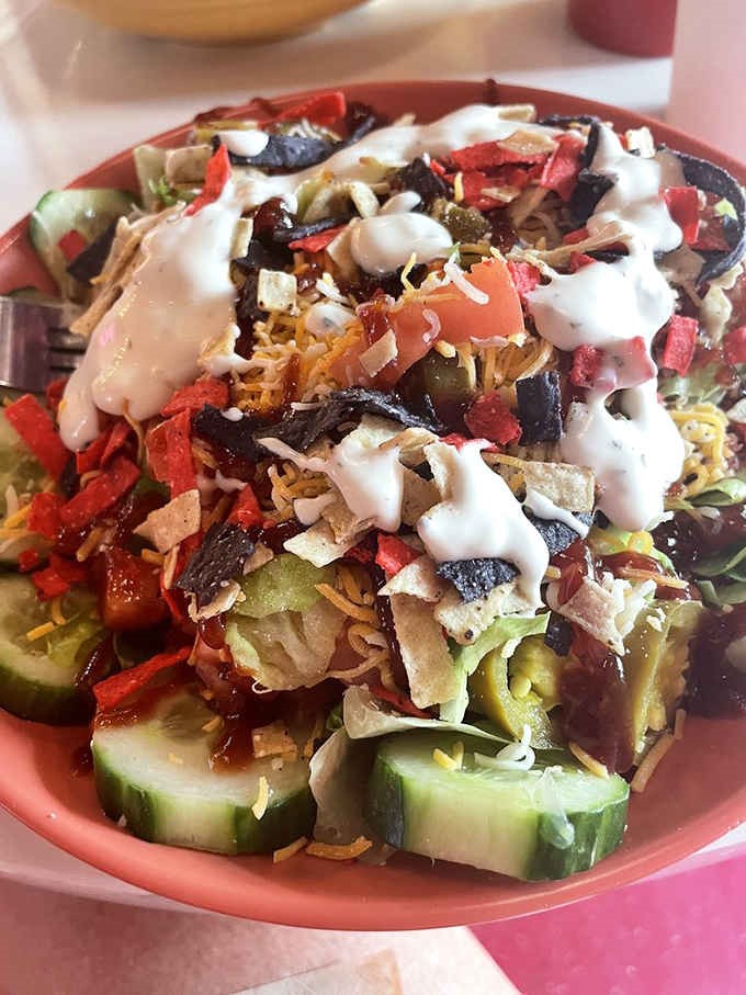 This isn't just a salad&mdash;it's a colorful carnival of textures and flavors that makes eating vegetables feel like cheating.