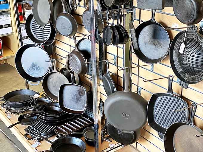 Cast iron cookware that could outlive us all. These seasoned pans have been creating perfect crusts and searing steaks since before non-stick was born.