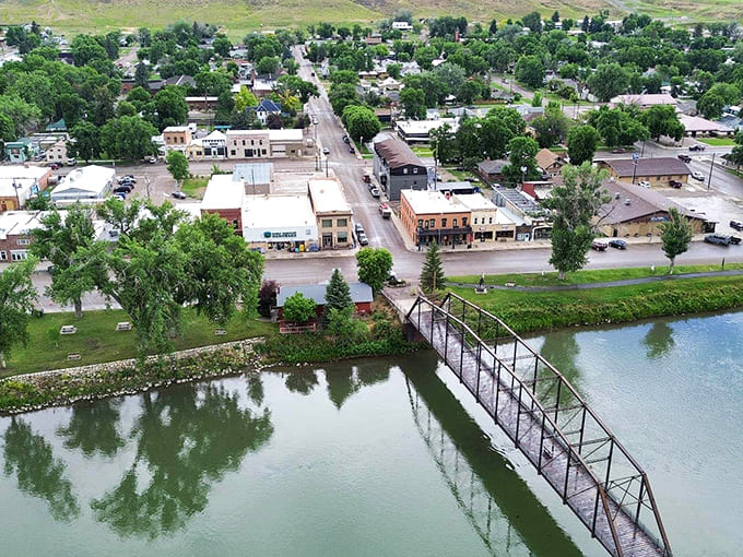 The old bridge spans more than just water&mdash;it connects modern Fort Benton to its role as the West's innermost port.