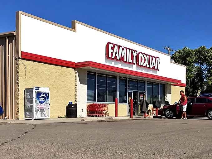 Family Dollar provides practical necessities at prices that explain why Sisseton's cost of living makes big-city dwellers consider relocation.