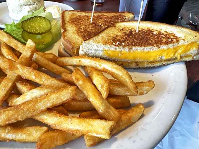 The humble grilled cheese and fries &ndash; proof that simplicity, when executed perfectly, can outshine even the fanciest culinary creations.