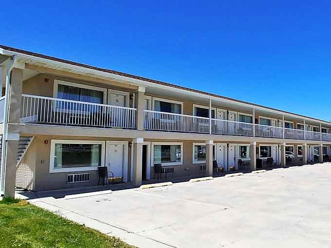 The Horseshoe Mountain Lodge offers no-frills accommodations that remind you sometimes the best luxury is simplicity and a good night's sleep.