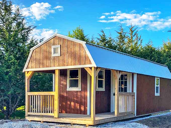 Kimberly Creek Retreat's rustic cabin promises the kind of digital detox where "streaming content" means watching the nearby creek flow by.