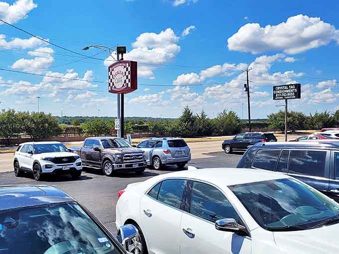 A packed parking lot in Texas is more reliable than any Michelin guide—locals know where the good stuff is hiding.