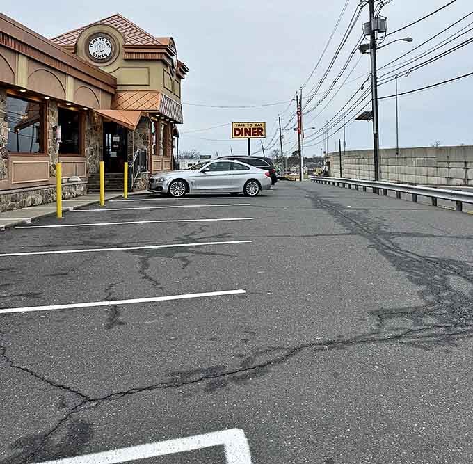 The pilgrimage begins here, in an unassuming parking lot off Route 22. Some of life's greatest culinary treasures require a bit of asphalt navigation.