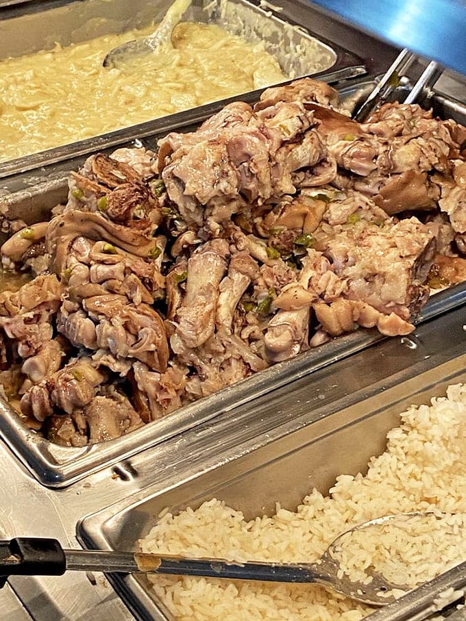 Not for the faint of heart, but absolutely for the wise of palate. These traditional offerings separate the tourists from the true Southern food enthusiasts.