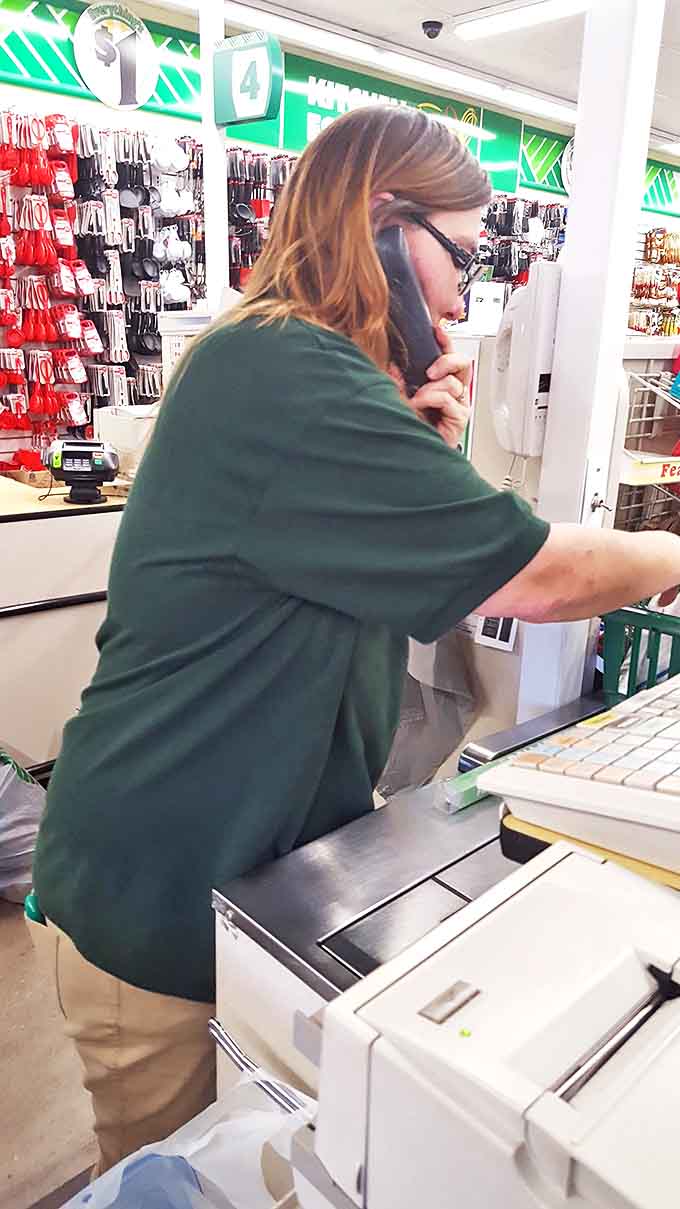 Friendly service at the checkout, where your modest pile of treasures somehow adds up to less than a fancy coffee.