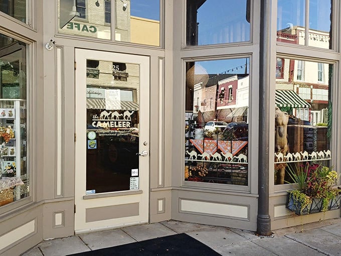The Cameleer's storefront reflects Culpeper itself &ndash; a blend of historic charm with an inviting entrance that practically whispers "come explore."