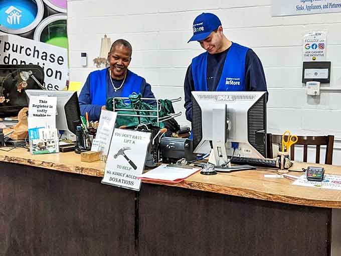 The friendly faces of ReStore staff embody the mission&mdash;turning donations into opportunities while helping customers find exactly what they didn't know they needed.