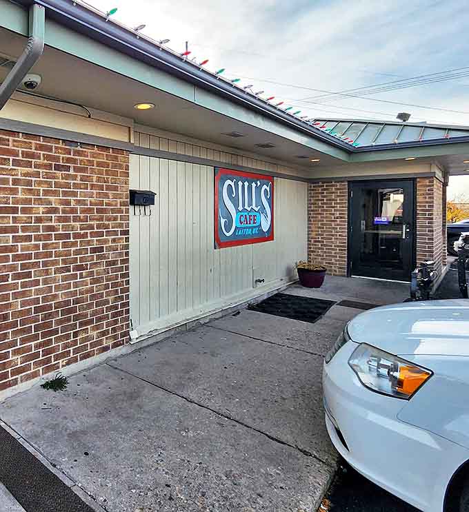 The entrance to Sill's Cafe doesn't just welcome you to a restaurant&mdash;it invites you into a community institution where memories are made between bites.