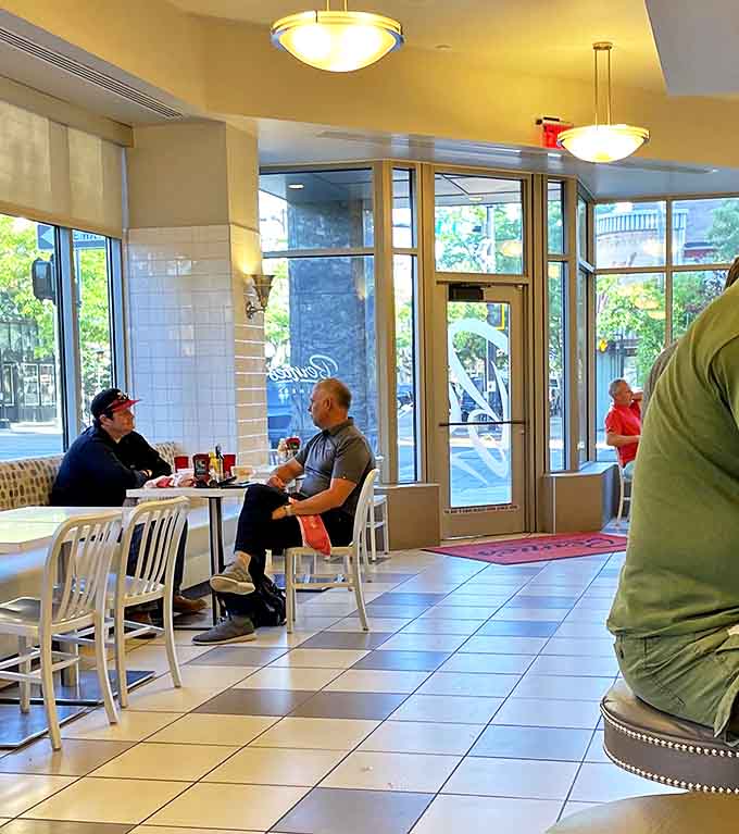 Conversations flow as easily as the coffee at Bernie's, where strangers often become friends over shared appreciation of exceptional diner fare.