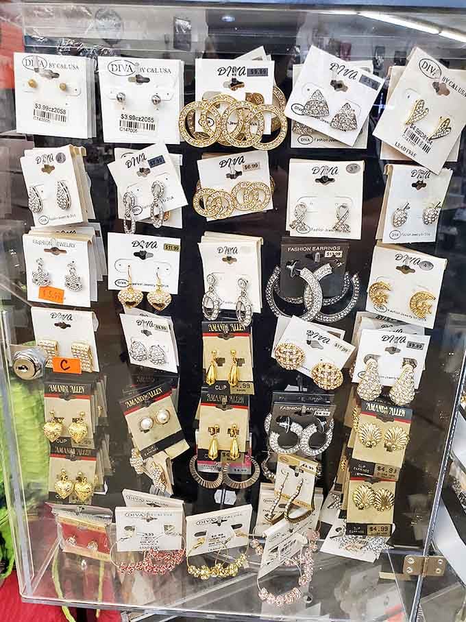 Jewelry that brings the bling without breaking the bank. Those gold-tone earrings aren't just accessories&mdash;they're confidence boosters with price tags to smile about.