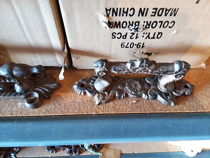 Ornate metal hardware that transforms ordinary furniture into extraordinary conversation pieces. These aren't just handles&mdash;they're jewelry for your cabinets.