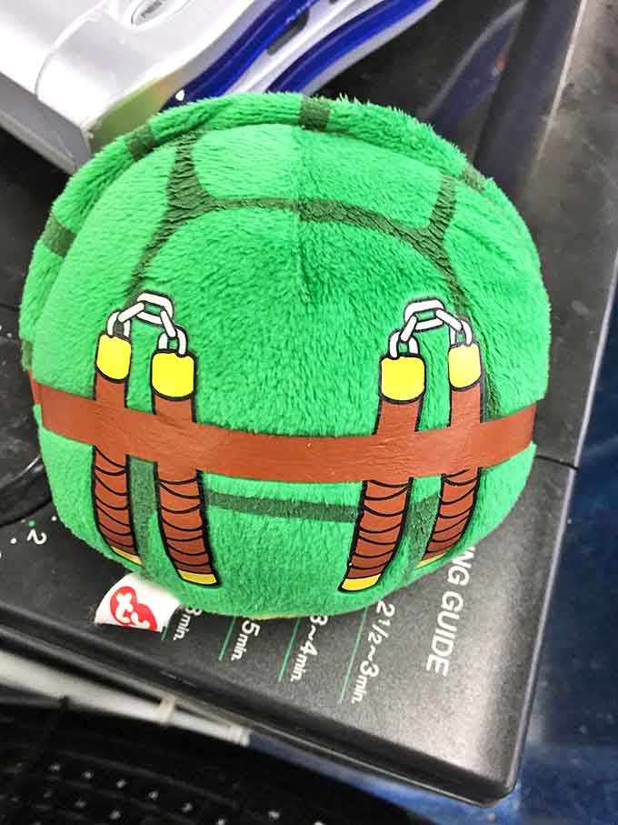 Unexpected finds bring the most joy &ndash; like this Ninja Turtle plush that's about to make some nostalgic '90s kid's entire week.