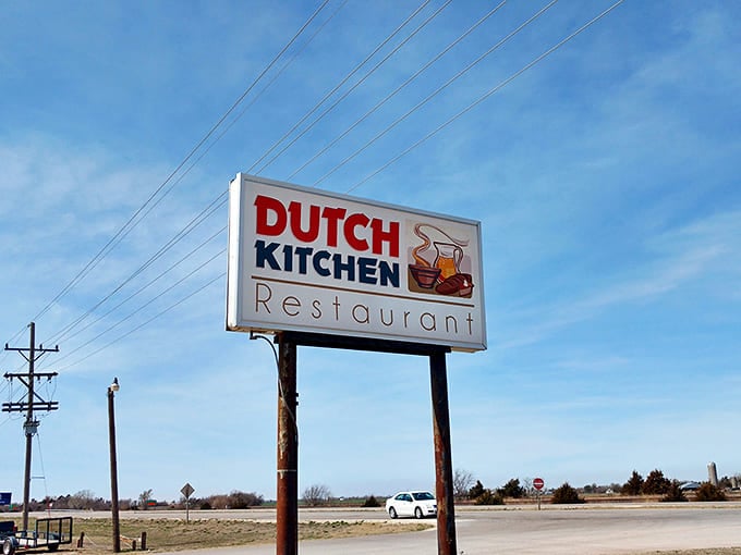 The roadside beacon that's guided hungry travelers for generations. This sign has been photographed by food pilgrims from across America.