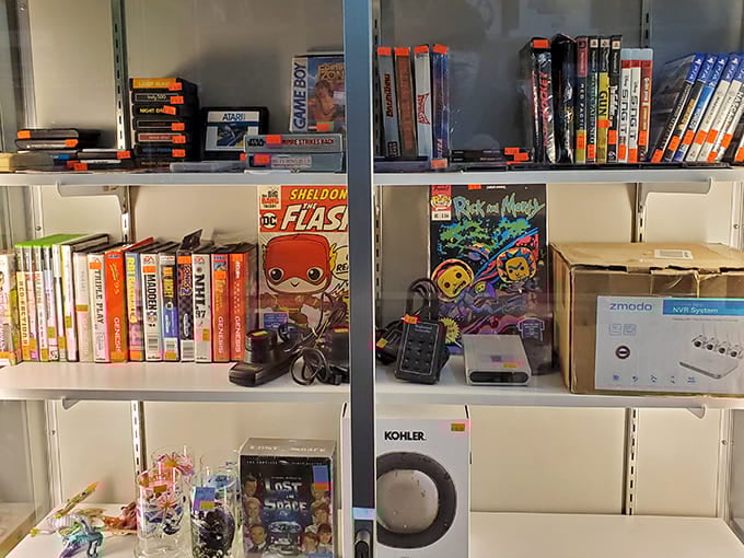 Retro gaming goldmine! Atari cartridges, Flash comics, and Rick and Morty memorabilia &ndash; the perfect trifecta for the nostalgic nerd in your life.