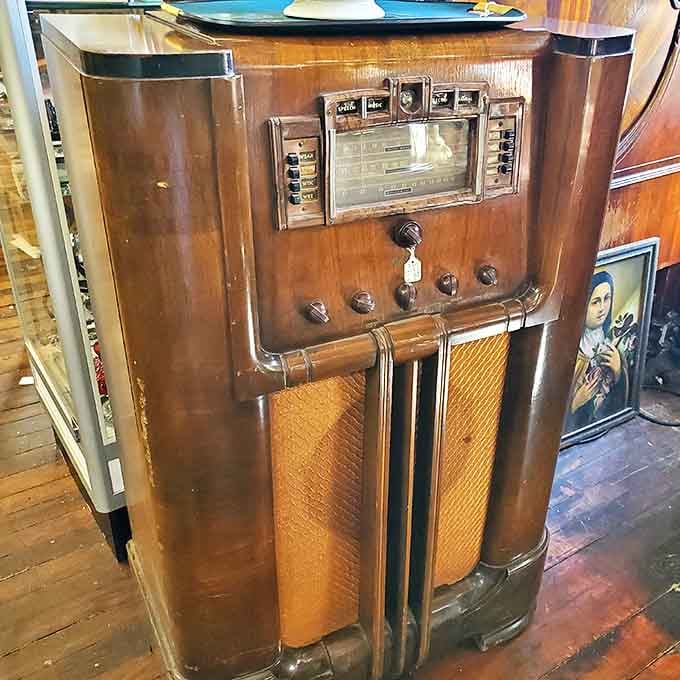 Radio star that video never killed! This vintage console isn't just an antique&mdash;it's a portal to evenings when families gathered around to hear the world together.
