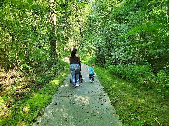 Campbell-Woodland Nature Trails offer the kind of family-friendly adventures that make you realize the best inheritance might be memories made in affordable hometowns.