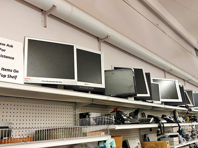 The electronics graveyard &ndash; where yesterday's flat screens come to find new purpose in cabins, dorm rooms, and anywhere else reliable entertainment is needed.