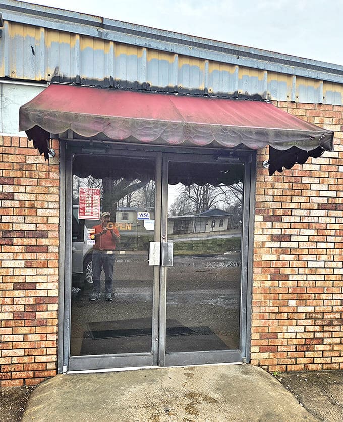The entrance might be modest, but it's a portal to one of Louisiana's most authentic food experiences. Step through and prepare for deliciousness.