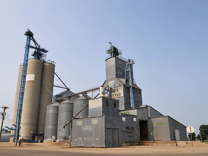 The grain elevator &ndash; a prairie skyscraper reminding us of the agricultural foundation that keeps local economies grounded and prices reasonable.
