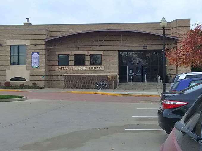 The Nappanee Public Library&mdash;where locals gather to share recipes and visitors research which pie shop to visit next. Knowledge is power, especially when it's delicious.