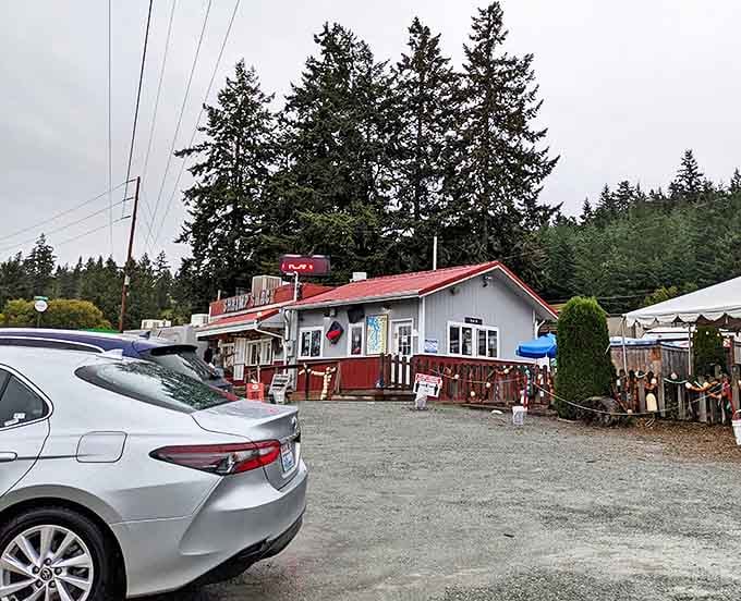 The gravel lot might not scream "culinary destination," but smart travelers know the inverse relationship between fancy parking and fantastic food. The real gems never need valet.