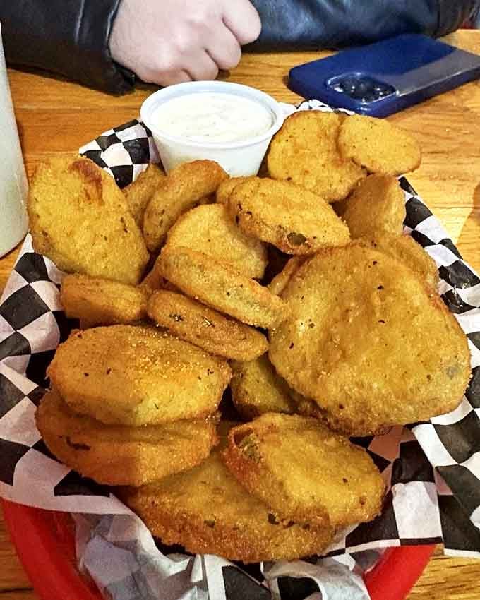These aren't just fried pickles&mdash;they're crunchy discs of joy that make you wonder why we ever eat pickles any other way.