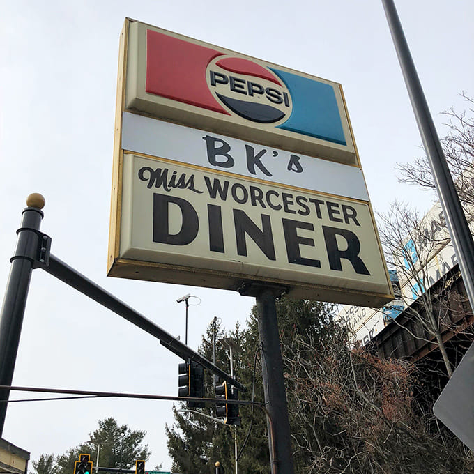 The vintage sign stands as a landmark for hungry travelers &ndash; when you spot this Pepsi-topped beacon, you know extraordinary hash browns are in your immediate future.