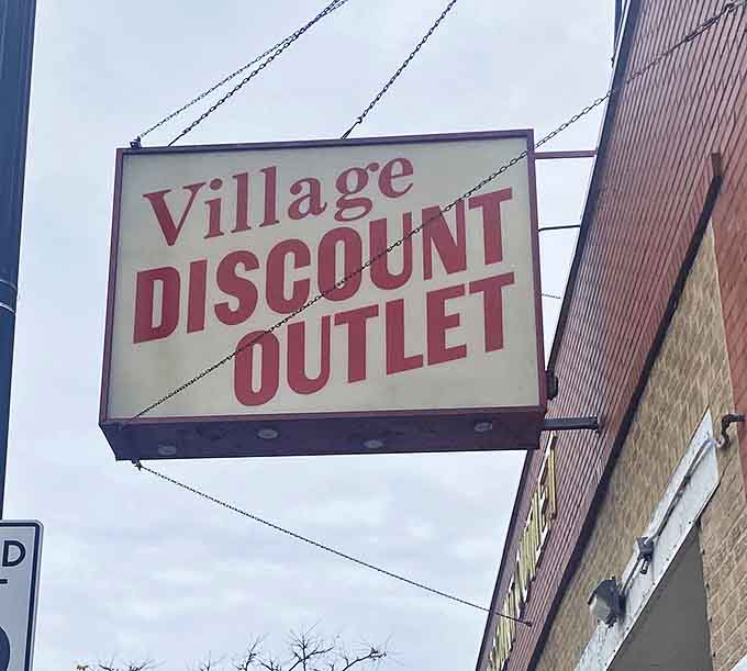 The iconic sign hangs proudly above Clark Street &ndash; a beacon for bargain hunters and sustainable shoppers throughout Chicagoland.