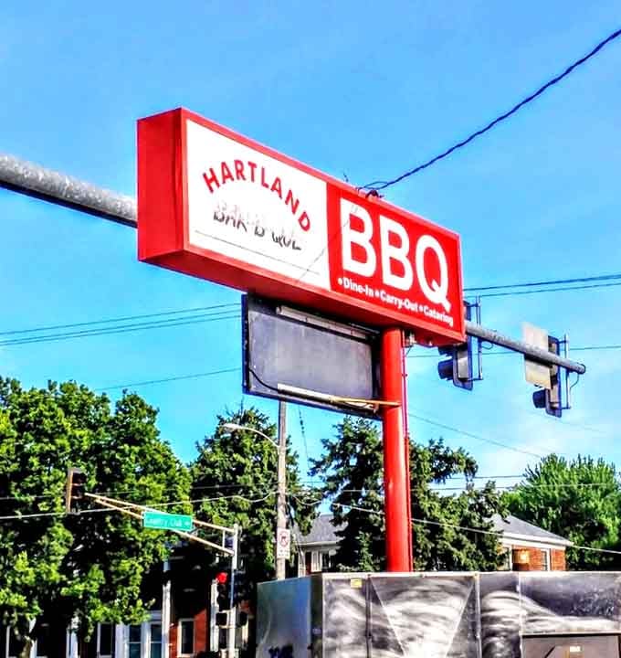 That red sign against the blue Nebraska sky&mdash;a North Star for barbecue pilgrims seeking authentic smoke in a world of imitations.