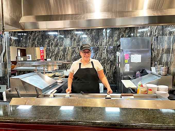 The kitchen&mdash;where culinary magic happens with the efficiency of a well-rehearsed orchestra and the heart of a family dinner.