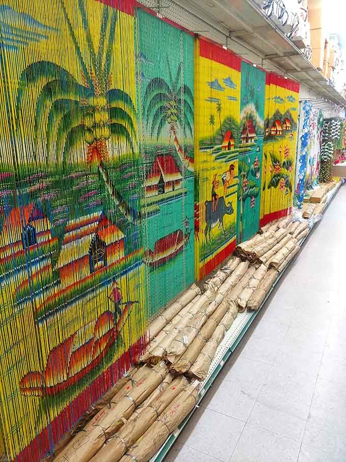 Bamboo and beaded curtains that transport you straight to 1975, when home d&eacute;cor had personality and wasn't afraid to show it.