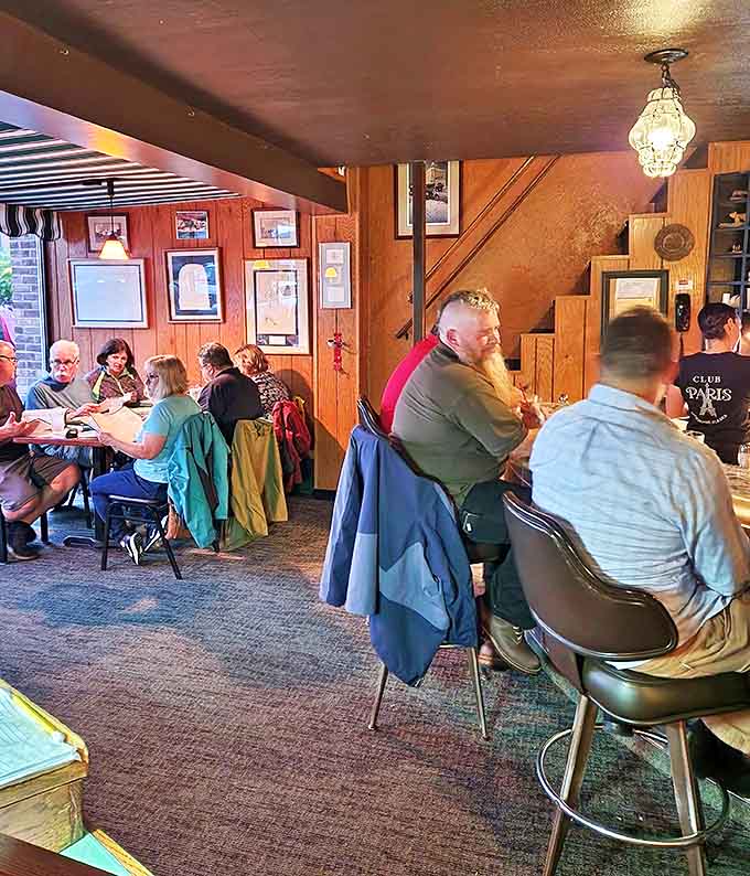 The dining room hums with conversation and clinking glasses&mdash;a symphony of satisfaction that's been playing for decades.