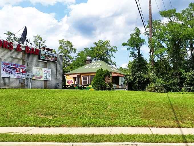 From a distance, you might mistake it for just another roadside building, but locals know better&mdash;this is a temple of pit beef perfection.
