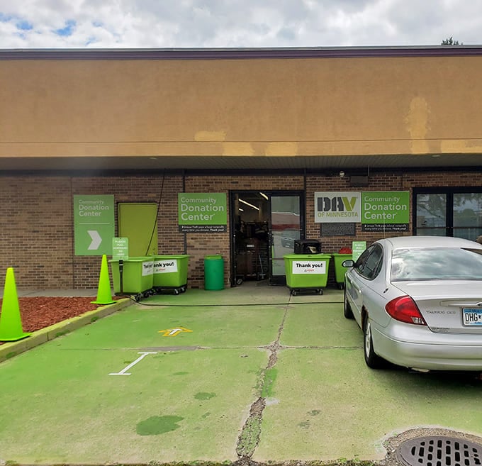 The donation center: where the circle of thrifting begins. Today's drop-offs become tomorrow's discoveries in this sustainable ecosystem of reuse.