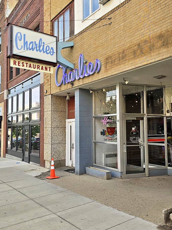 The entrance doesn't just welcome you&mdash;it's practically pulling you in with the gravitational force of home-cooked goodness.