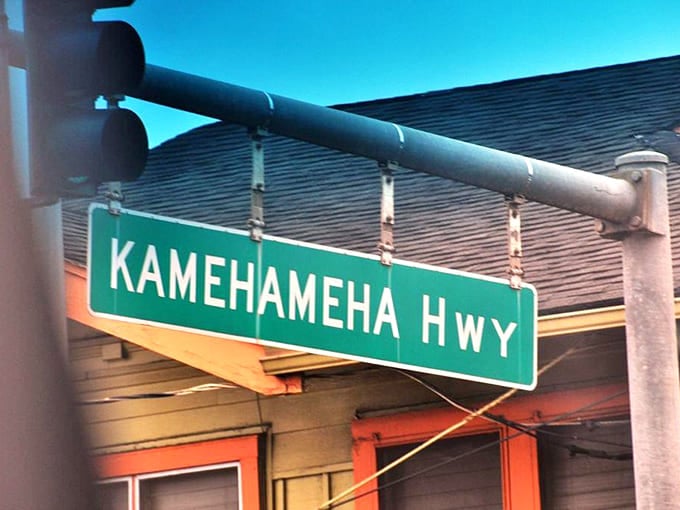 The simple green sign doesn't hint at the extraordinary journey it marks&mdash;like finding the entrance to Narnia on an ordinary street corner.