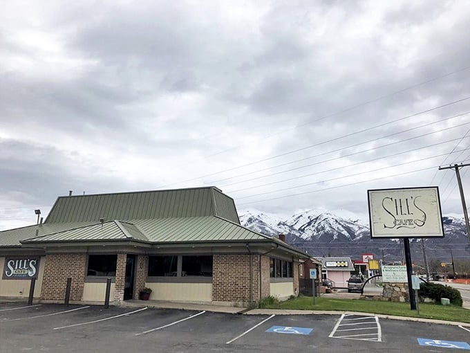 With the majestic Wasatch Mountains as a backdrop, Sill's parking lot fills daily with vehicles belonging to those who know where real Utah flavor lives.