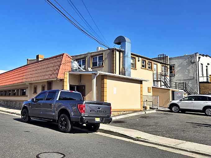 Even the parking lot has that no-nonsense Jersey charm. Pull up, park, and prepare for a meal that'll have you planning your next visit before you leave.